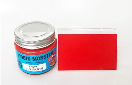 ペイントアンドツール / LIQUIDMONSTERenamelstriping 100g ES03（バーミリオン）【SHOW UP】